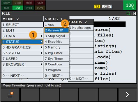 Set Up Standard Interface Communication With FANUC