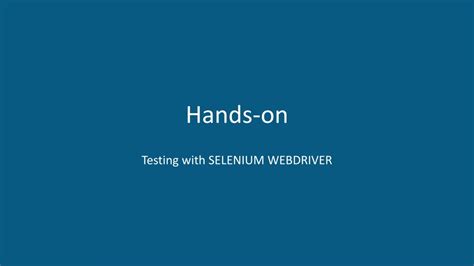 Ppt Introduction To Selenium Selenium Tutorial For Beginners Selenium Training Edureka