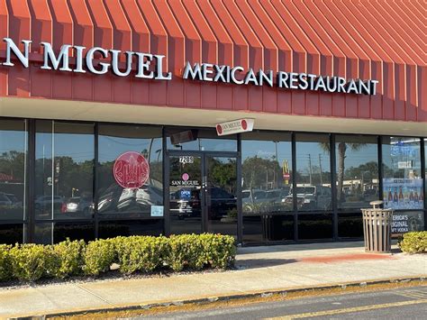 San Miguel Mexican Restaurant New Port Richey Fl 34653 Menu