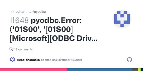 Pyodbc Error S S Microsoft Odbc Driver Manager Invalid Connection String