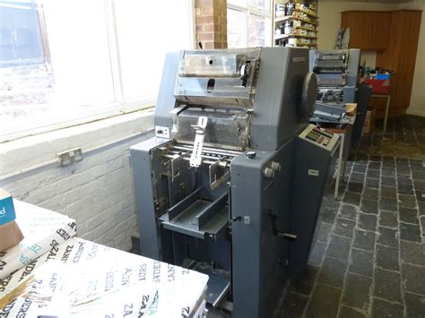 Single Colour Used Offset Printing Machines HEIDELBERG TOK OFFSET