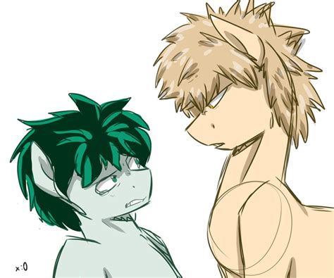 Deku And Kacchan By Lrusu On Deviantart