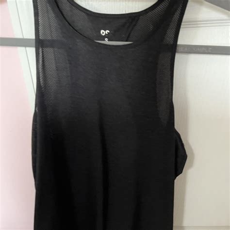 Dicks Sporting Goods Dsg Black Tank Athletic Workout Depop