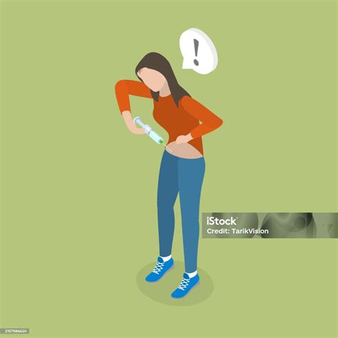 인슐린 주사의 3d 등각 투영 평면 벡터 개념 그림 당뇨병에 대한 스톡 벡터 아트 및 기타 이미지 당뇨병 등측투영법