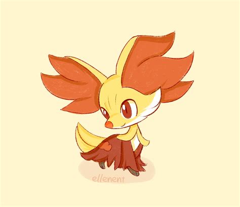 Fennekin Delphox By Ellenent On Deviantart