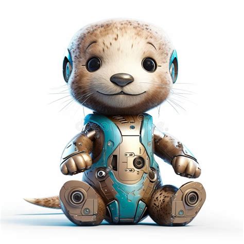 Otter Robot Stock Illustrations 11 Otter Robot Stock Illustrations