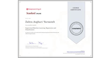 Certificates Zahra Asghari Varzaneh