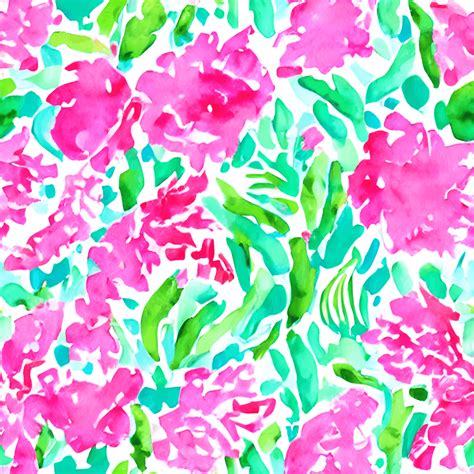 Lilly Pulitzer Patterns Orange