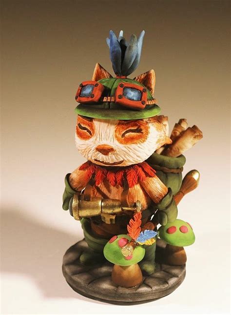 Teemo League Of Legends Fondant Cake Decoration Cakesdecor