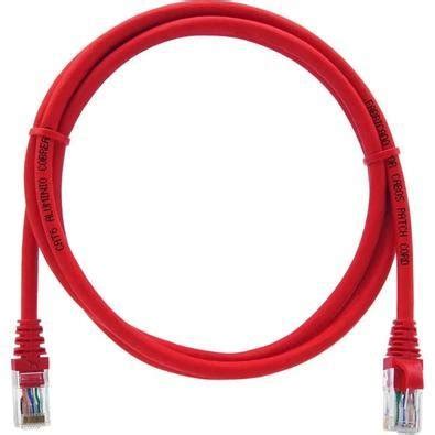 Patch Cord Seccon Cat6 15mt Vermelho Anatel KaBuM