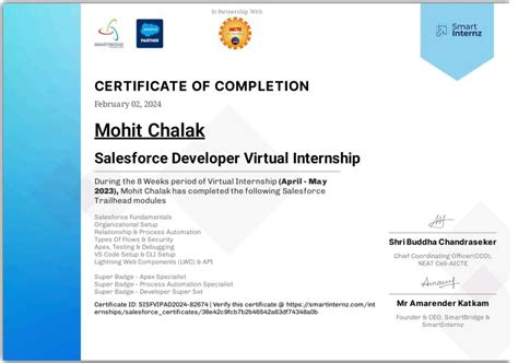 Mohit Chalak On Linkedin Salesforcedeveloper Readytocertify Salesforce Salesforcedeveloper…