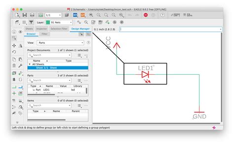 Eagle Board And Schematic Are Not Consistent How To Fix Siytek