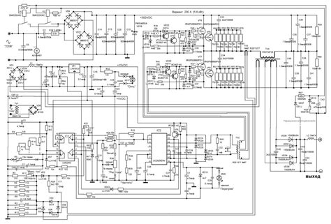 Электрическая схема сварочного аппарата Дон 200