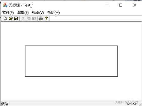 Cmfc工程 5 ——绘制矩形与椭圆使用c来绘制矩形 Csdn博客