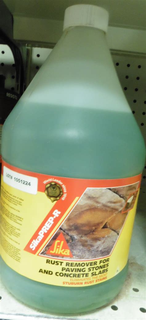 Sika Rust Remover For Paving Stones