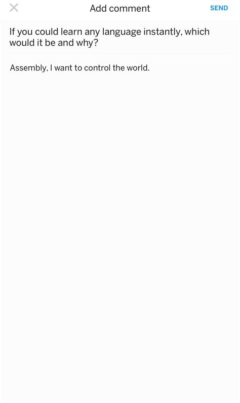 fluent in assembly r programmerhumor