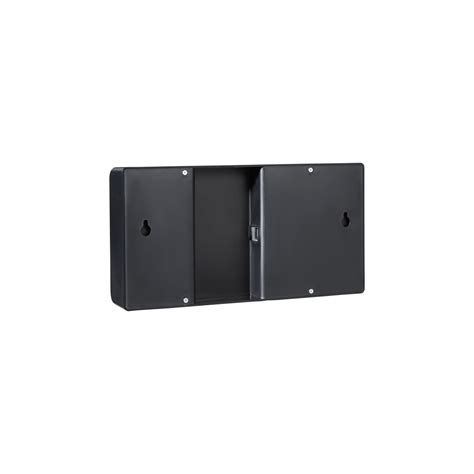 Four Digit Poe Clock With Green Leds And Black Abs Plastic Case