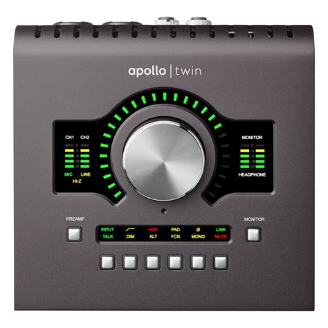 Interfaz Universal Audio Apollo Twin Quad X Thunderbolt 3 Heritage