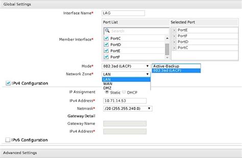 Cyberoam LAG Link Aggregation Group ÇözümPark