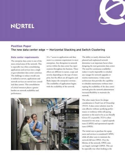 horizontal stacking and switch clustering ash telecom