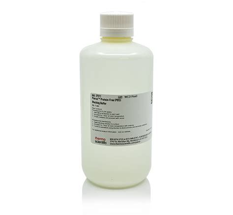 Thermo Scientific Pierce Protein Free Blocking Buffer Protein Free PBS Fisher Scientific
