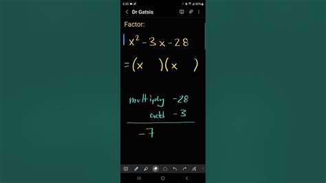 Factor Monic Trinomial 1 Youtube Factor Monic Trinomial 1 Youtube