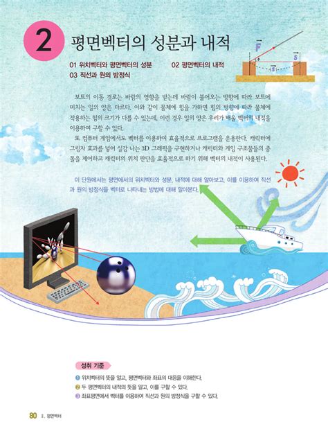 03 평면벡터의 성분과 내적 Pdf