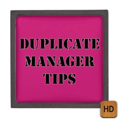 Duplicate Manager Tips App On Amazon Appstore