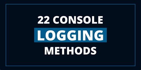 22 Useful Console Methods Every Web Developer Should Know Dev Community