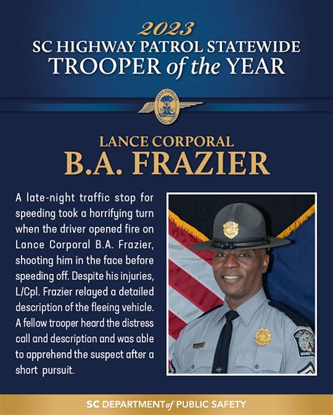 Schp 2023 Trooper Of The Year Scdps