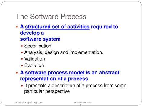 PPT Software Engineering Software Processes PowerPoint Presentation Free Download ID