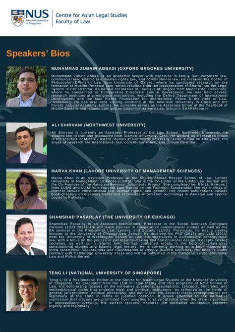 [cals] Virtual Roundtables On Asian Law Book Discussion On Democracy Under God Constitutions