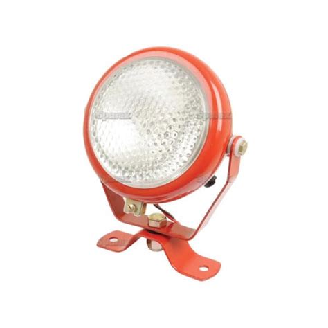 Queensland Tractor Spares And Tractor Parts Work Light Halogen Round Rh And Lh 12v