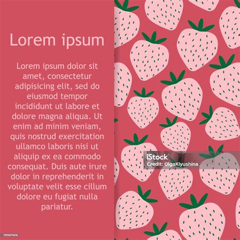 미니멀 한 딸기 벡터 매끄러운 패턴 간단한 여름 베리 장식 낙서 평면 벽지 직물 직물 종이에 대한 손으로 그린 질감 벡터