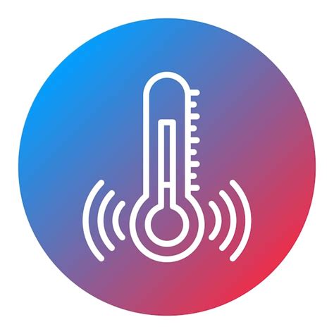 Premium Vector Temperature Sensor Icon Vector Image Can Be Used For Sensors