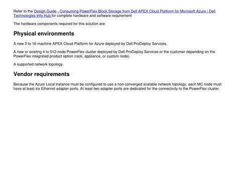 hardware components implementation guide consuming powerflex block