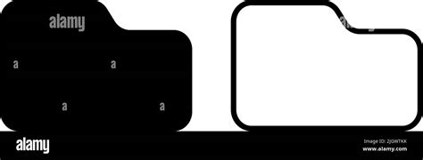 Folder Icon Set Data Folder Editable Vector Stock Vector Image And Art Alamy