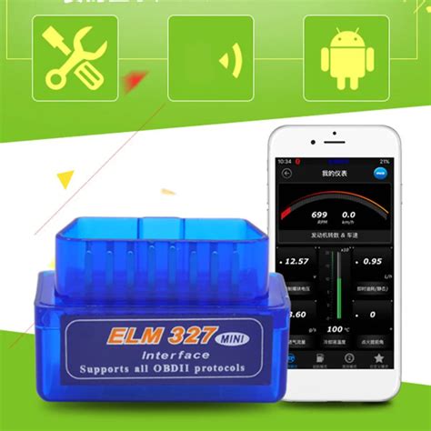 new obd v2 1 mini elm327 obd2 bluetooth auto scanner obdii 2 car elm 327 tester diagnostic tool
