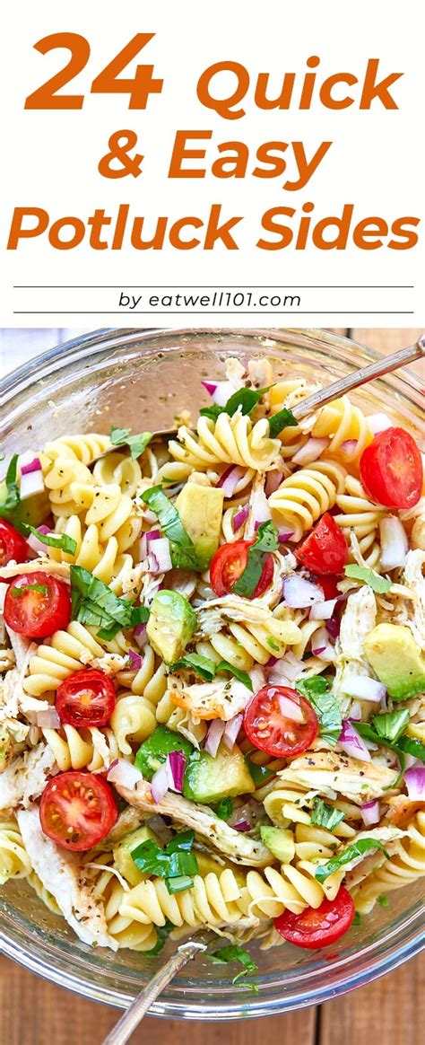 39 Potluck Side Dish Recipes Quick And Easy Eatwell101
