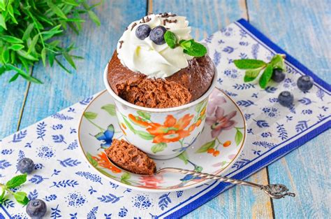 Кекс в чашке за 5 минут в микроволновке рецепт фото пошагово и видео 1000 Menu