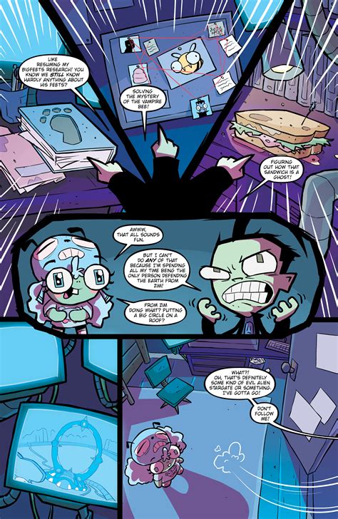 Invader Zim Issue 50 Read Invader Zim Issue 50 Comic Online In High