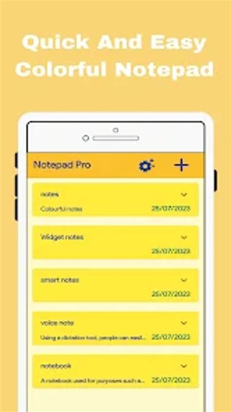 Notepad Pro Color Notes For Android Download