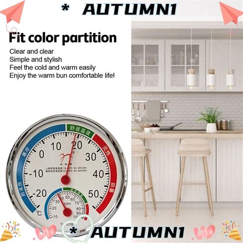 Autumn1 เครื่องวัดอุณหภูมิ Monitor Pointer 20 50 เครื่องวัดความชื้นทรงกลม Shopee Thailand