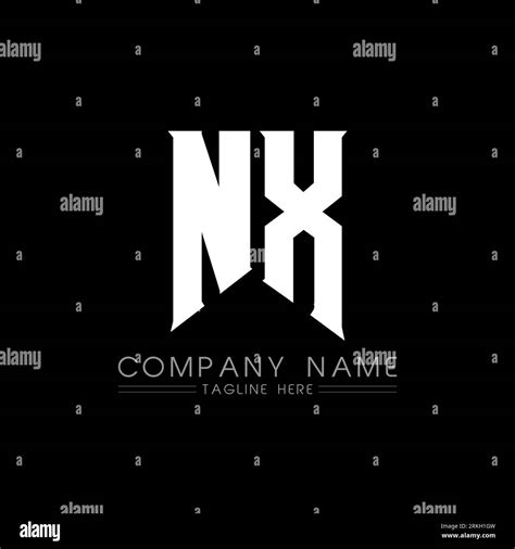 NX Letter Logo Design Initial Letters NX Gaming S Logo Icon For Technology Companies Tech