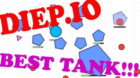 New Best Diep Io Class Tank Upgrade Youtube