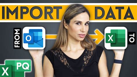 How To Import Emails From Outlook To Excel With Power Query Xelplus Leila Gharani