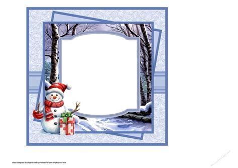 Snowman And T Insert Cup1242884 8 Craftsuprint