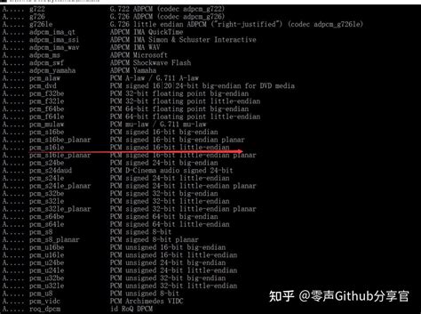 利用ffmpeg进行提取PCM数据和封装格式转换 知乎