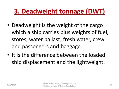 Ship Construction Ship Dimensions Pdf