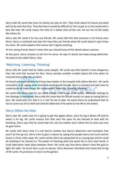 Cbse Class 12 English On The Face Of It Questions And Answers